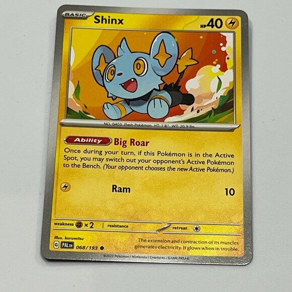 Toys | Pokemon Shinx Trading Card | Poshmark